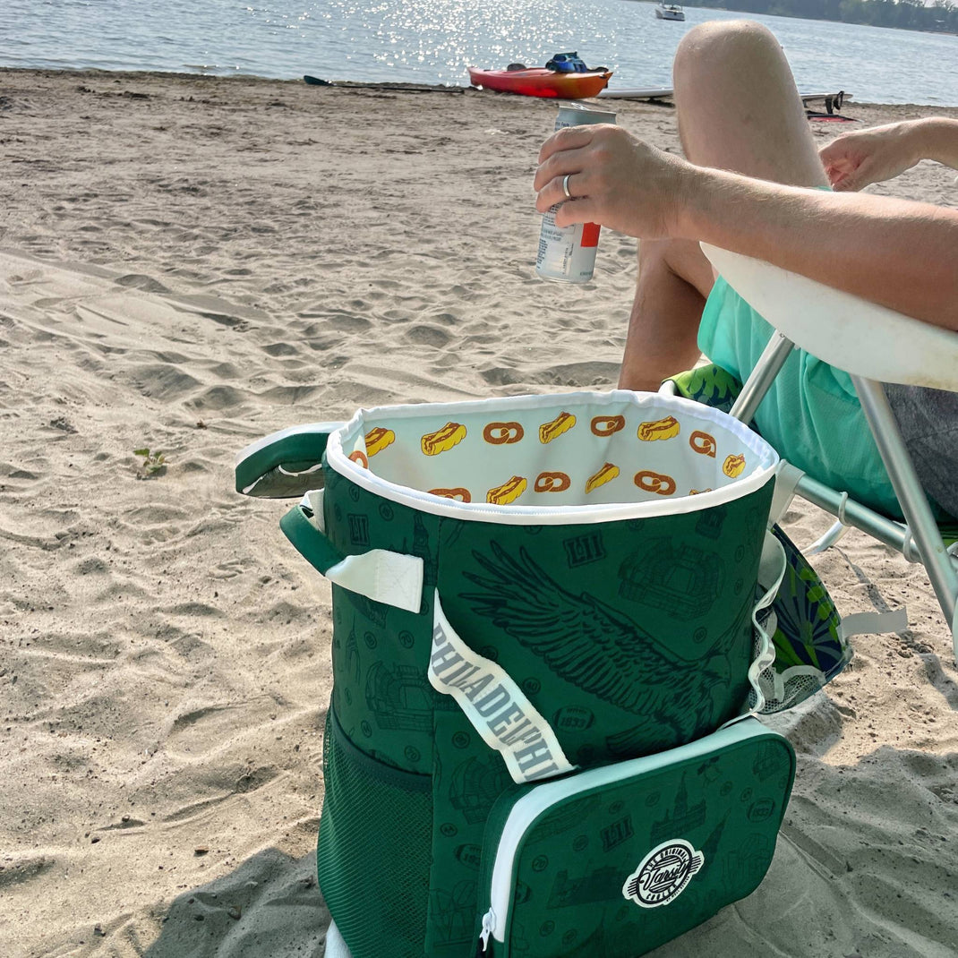 Philly’s ultimate game-day backpack cooler – The Varsity Cooler