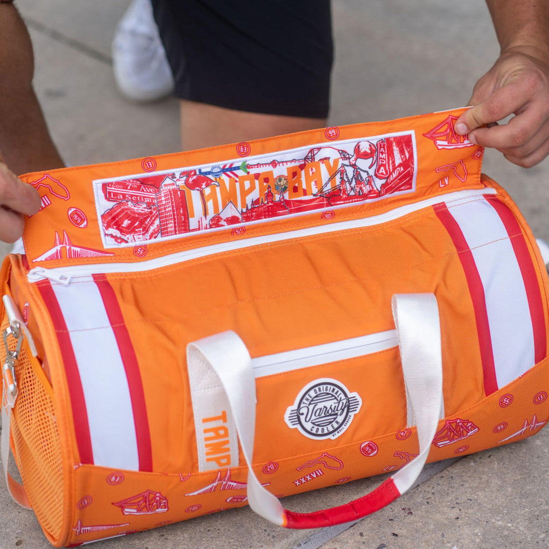 Tampa Bay Football Duffel Cooler – 30 Can Capacity & Game Day Ready ...