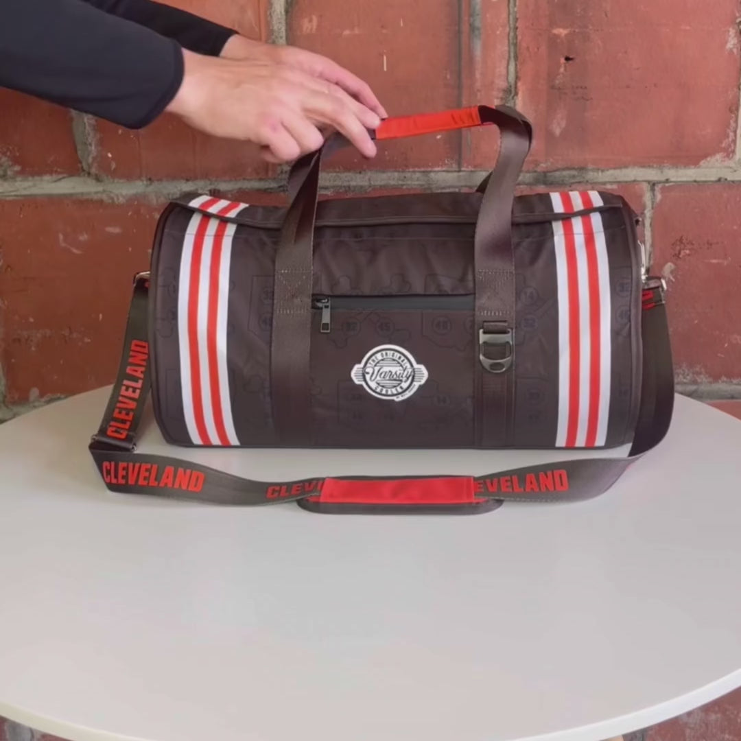 Cleveland Football Duffel Cooler – 30 Can Capacity & Tailgate Tough ...